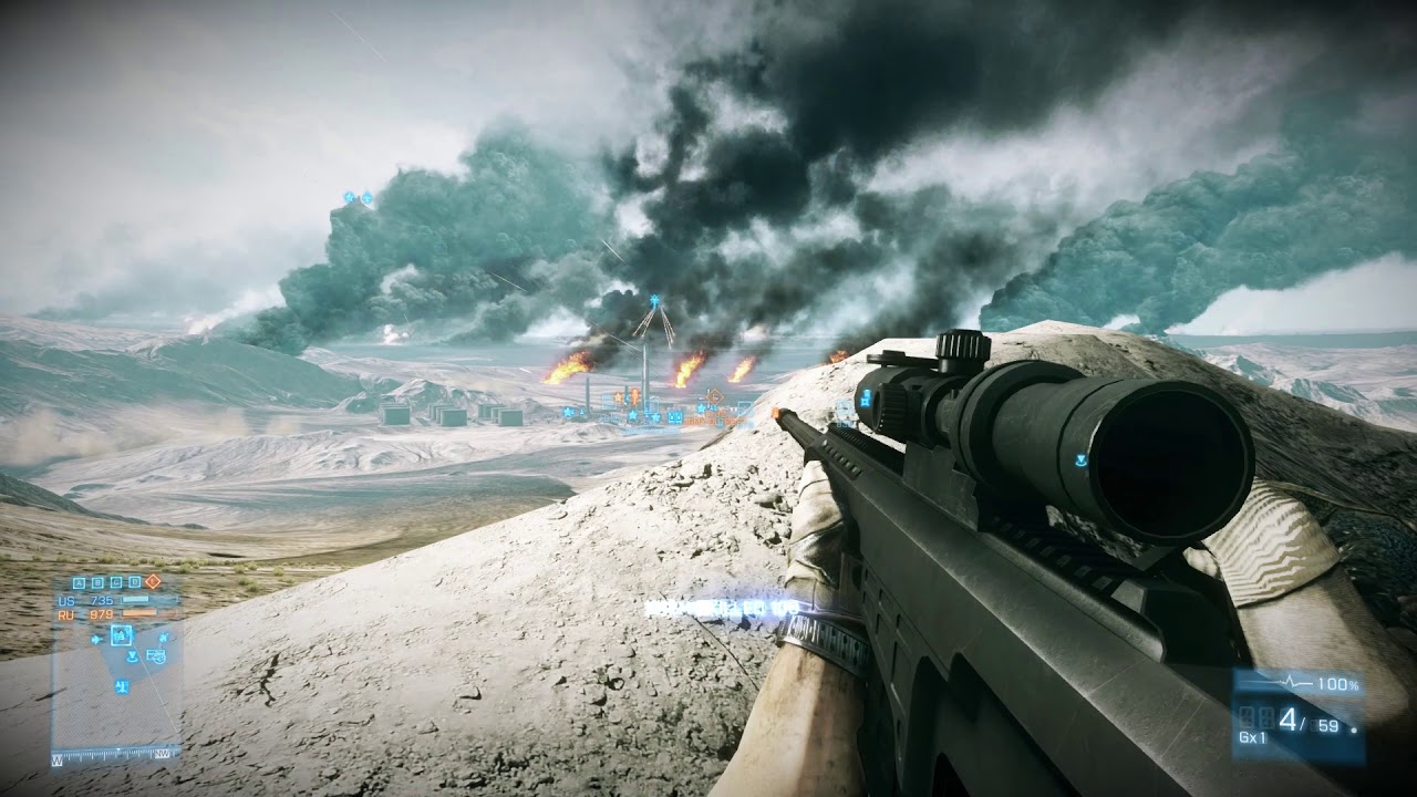 Battlefield 3 - Sniper Montage 12 - YouTube