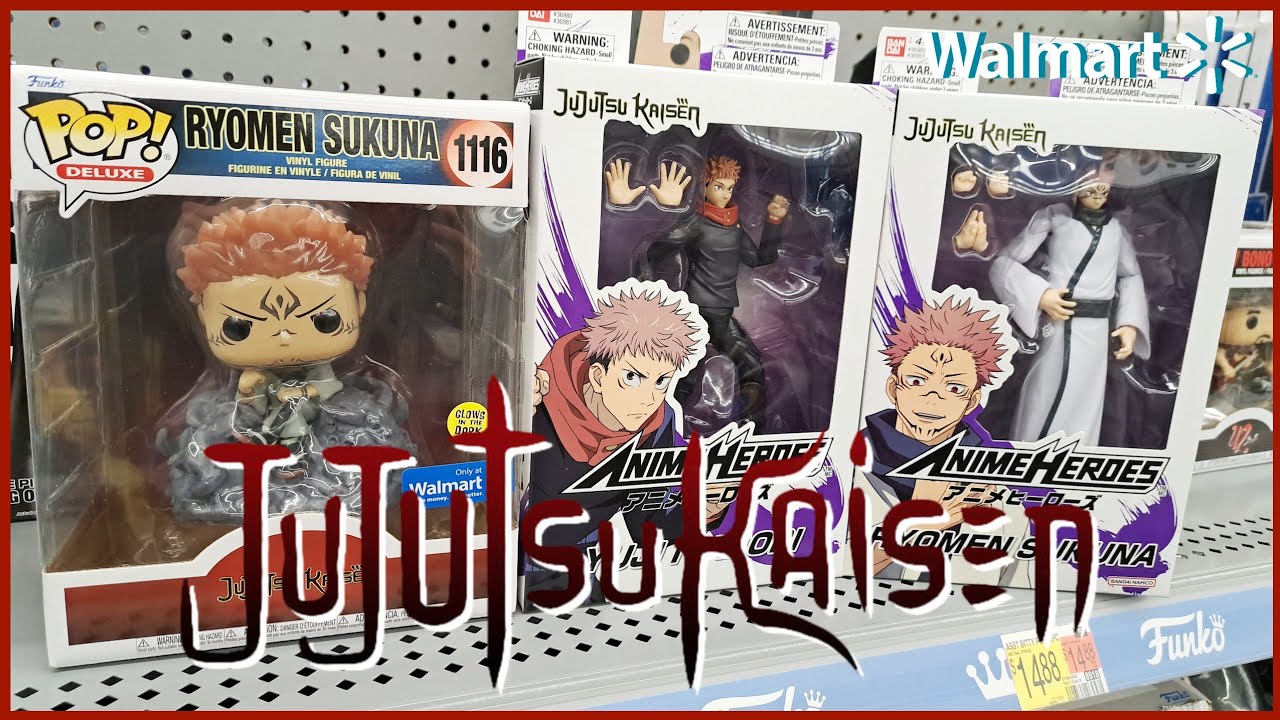 Jujutsu Kaisen Anime New Toys Battle Through Walmart - YouTube