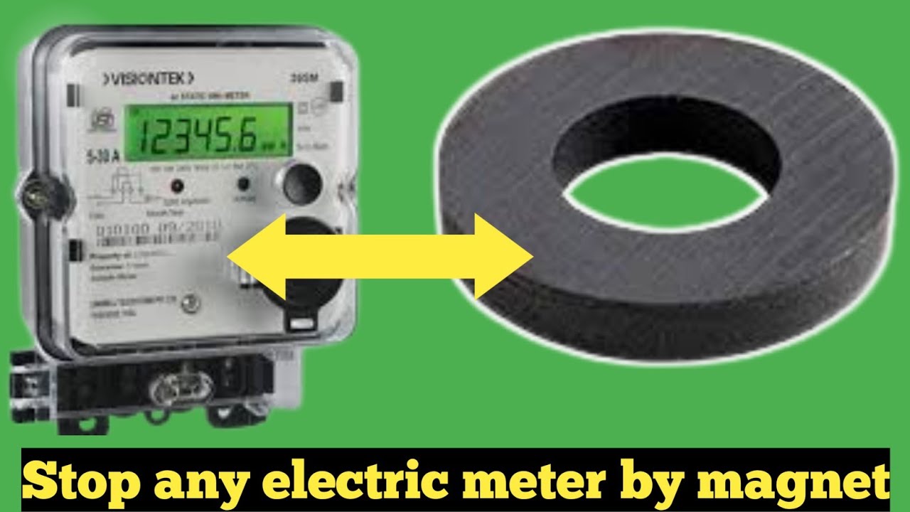 How To Slow Digital Electric Meter By Using Magnet Skill World YouTube How To Slow Digital Electric Meter By Using Magnet Skill World YouTube