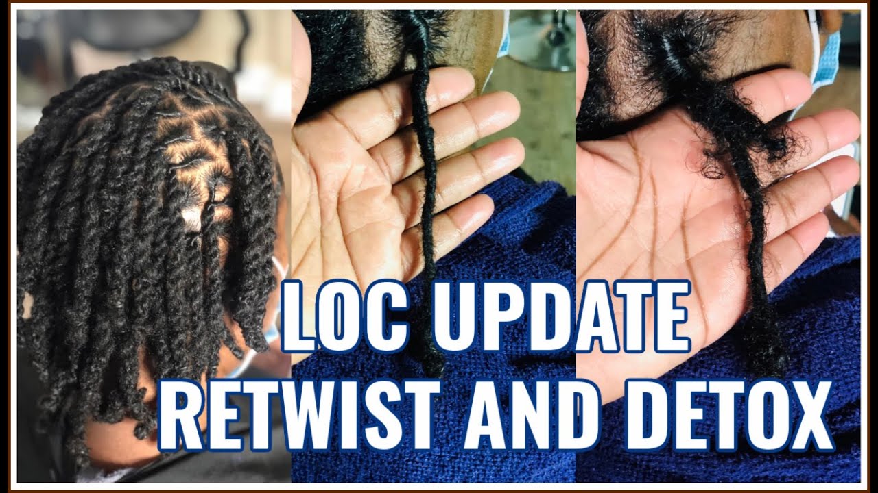 Loc update and vlog | First time getting loc's professionally done ...
