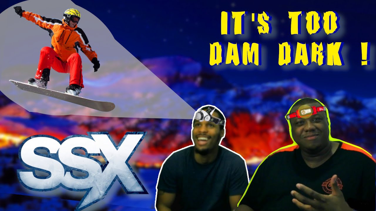We had to Snowboard in The Dark ! - SSX (Video Game) PS3 Gameplay - YouTube