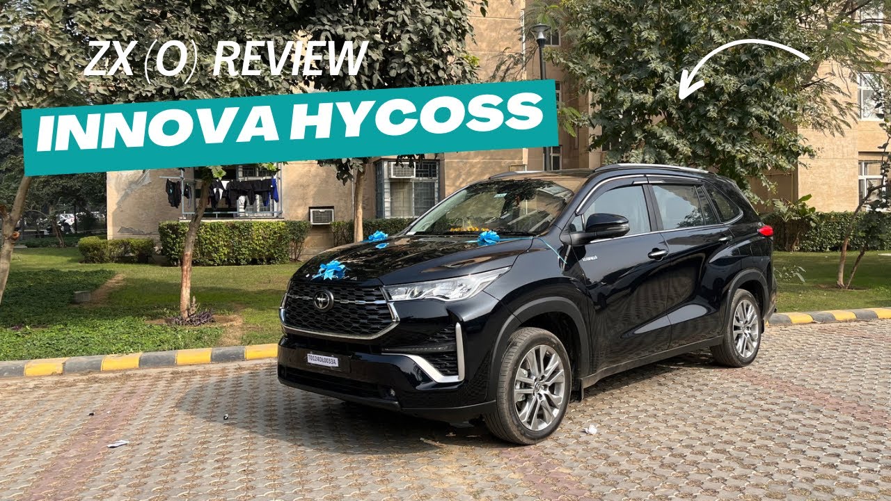 INNOVA HYCROSS ZX (O) FULL REVIEW BLACK COLOUR | ADAS | NEW FEATURES # ...