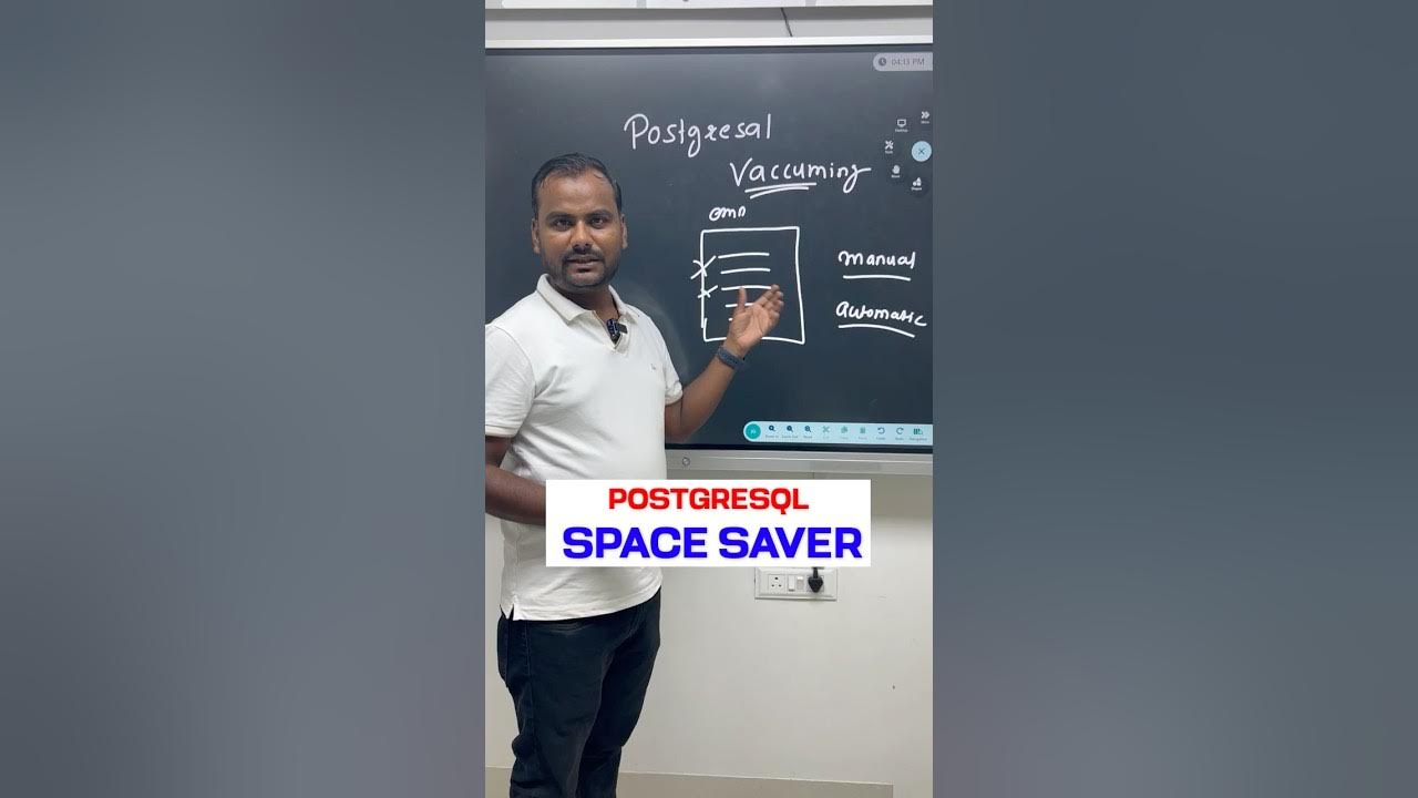 Ankush Sir Explains VACUUM in PostgreSQL - YouTube