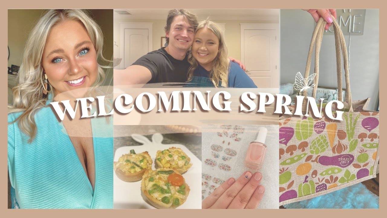 WELCOMING SPRING | Spring Time Reset | Grocery Haul, Easy Dinner Ideas ...