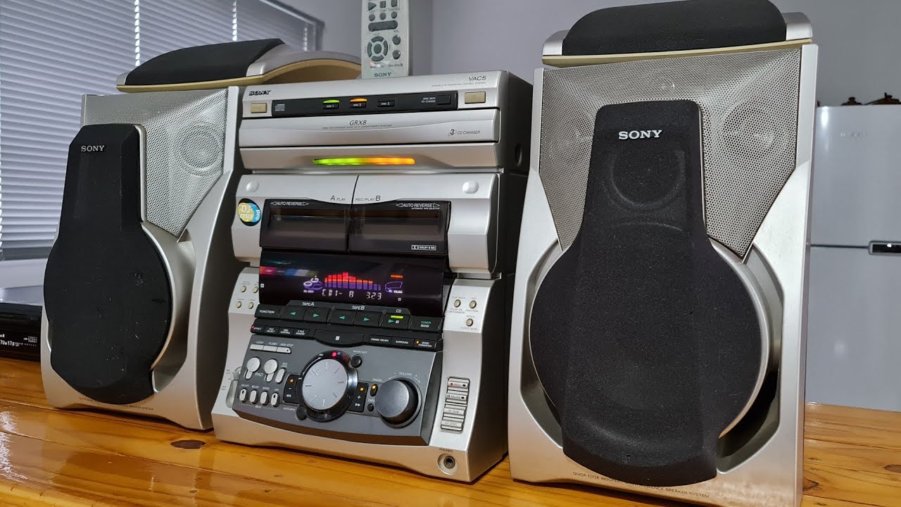 Mini System Sony GRX8 (Apresentação) - YouTube