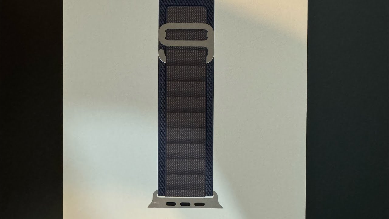 Apple Watch Band - Alpine Loop - 49mm - YouTube