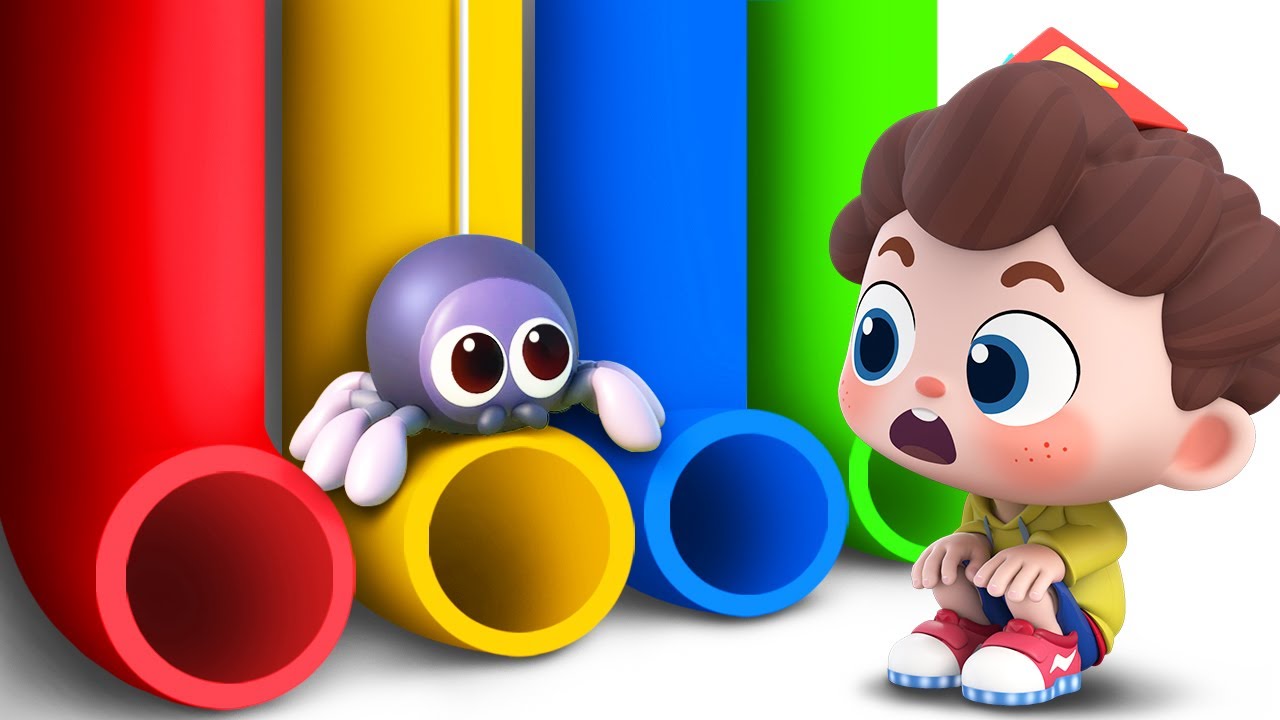 Itsy Bitsy Spider | Boo Boo Bugs Song | Insects Version | Nursery ...