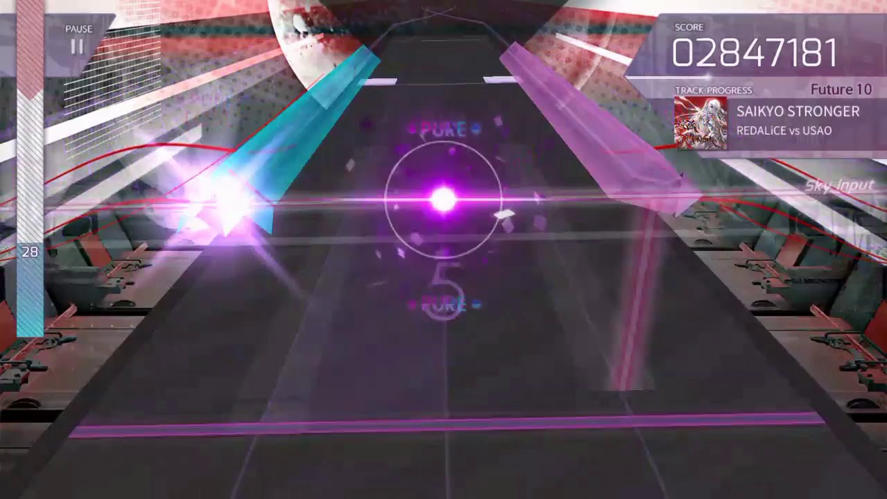 [Arcaea] SAIKYO STRONGER - First play - YouTube