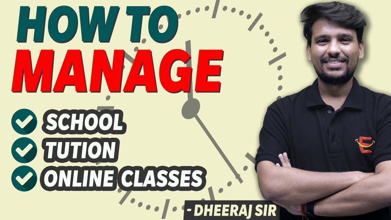 How to Manage School, Tuition and Online Classes? | Best Time Table for ...