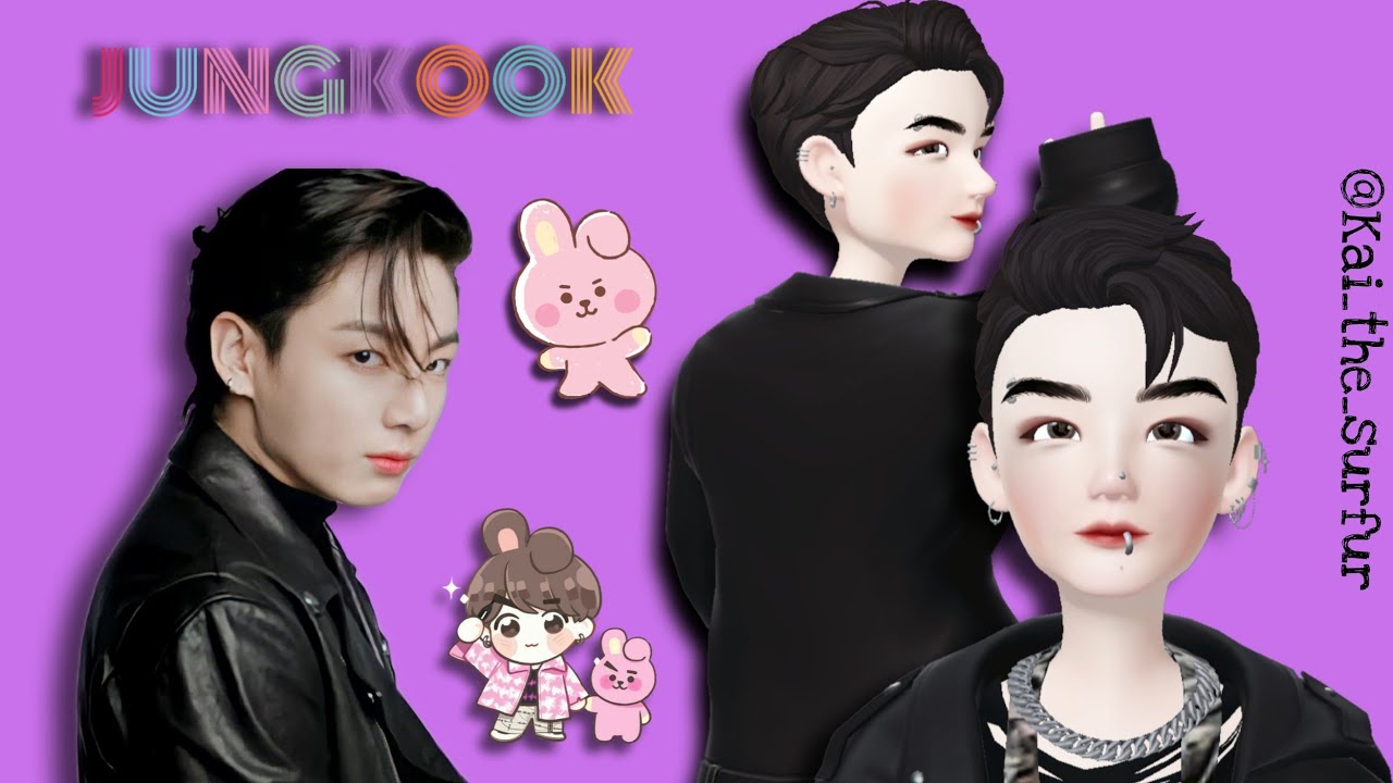How to make BTS Jungkook face in zepeto | ZEPETO | Tutorial | BTS | Kai ...