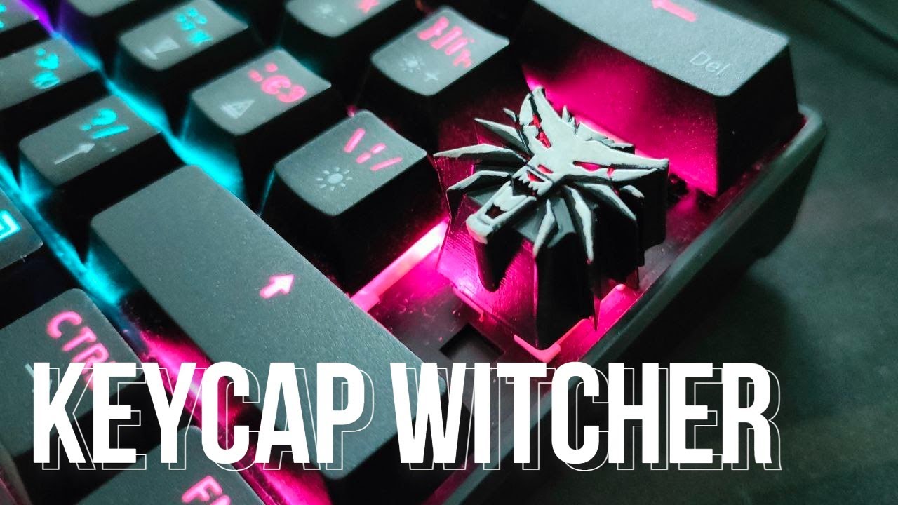 Keycap Witcher: Custom - YouTube