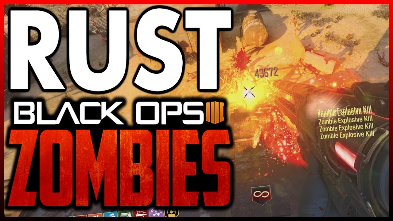 RUST ZOMBIES - BO3 Zombies Custom Maps - YouTube