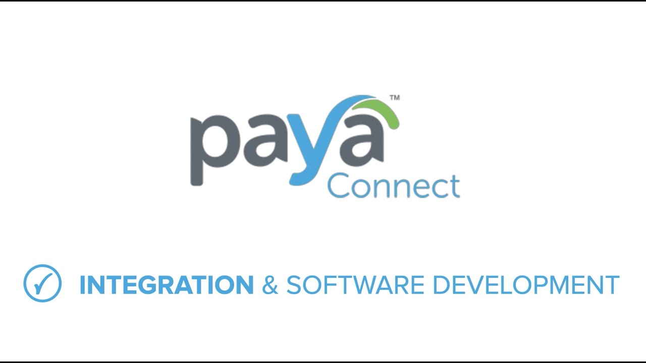 FiNet Business Management: Paya Connect - Integration & Software ...