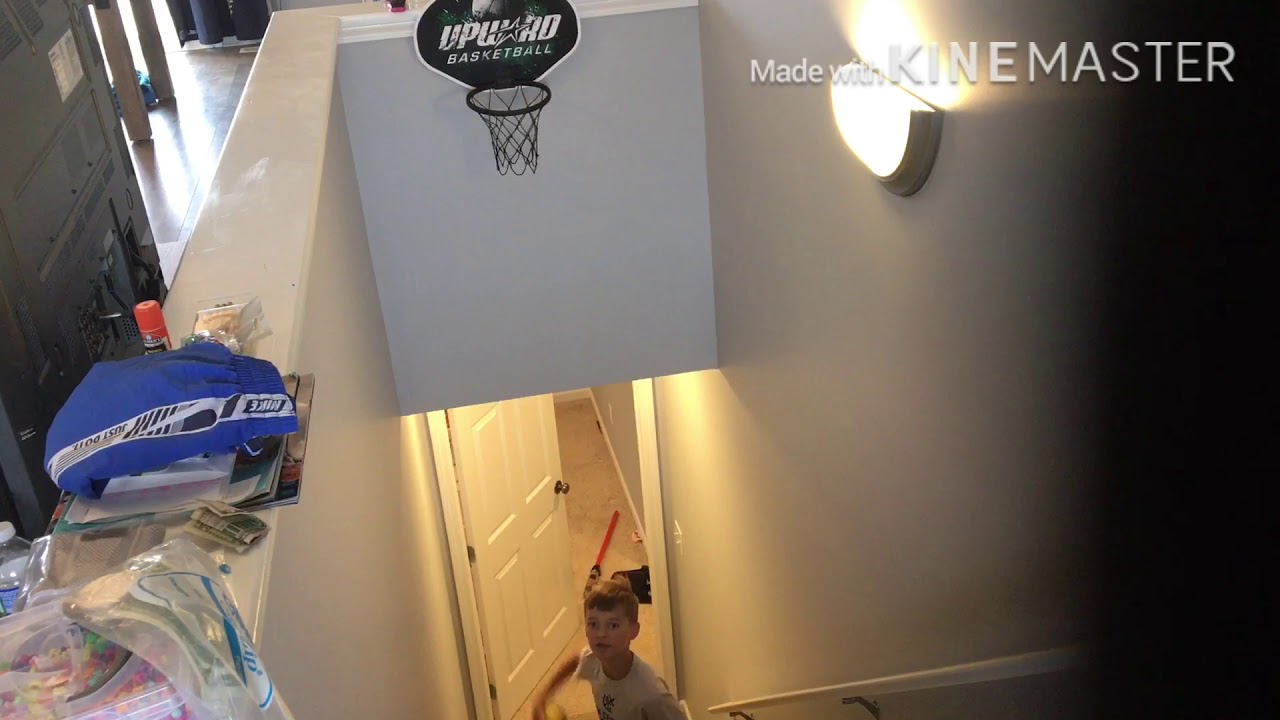Mini hoop trick shots - YouTube
