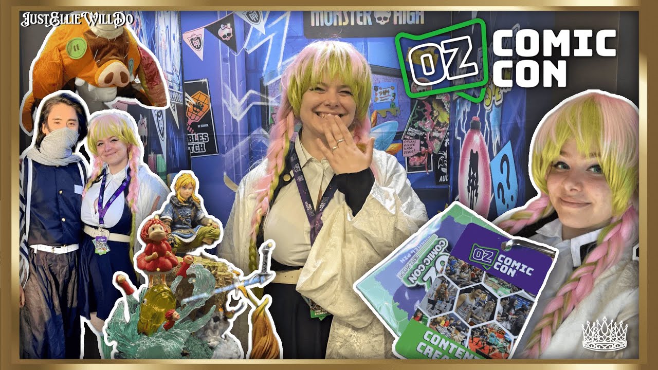 Returning to OZCC as a Creator! | Oz Comic Con Sydney Vlog 2025 - YouTube