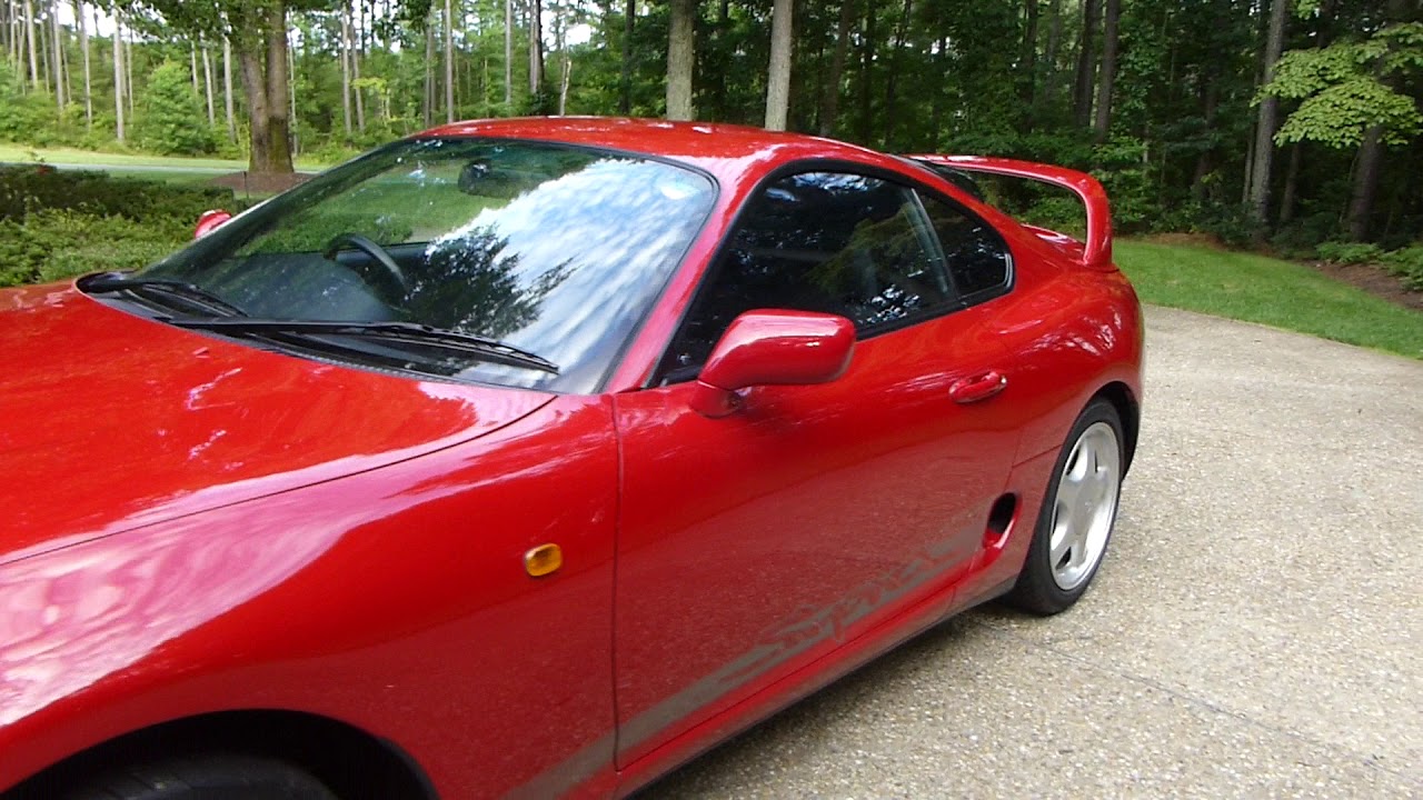 1993 Toyota Supra RZ for sale on BringaTrailer.com - YouTube
