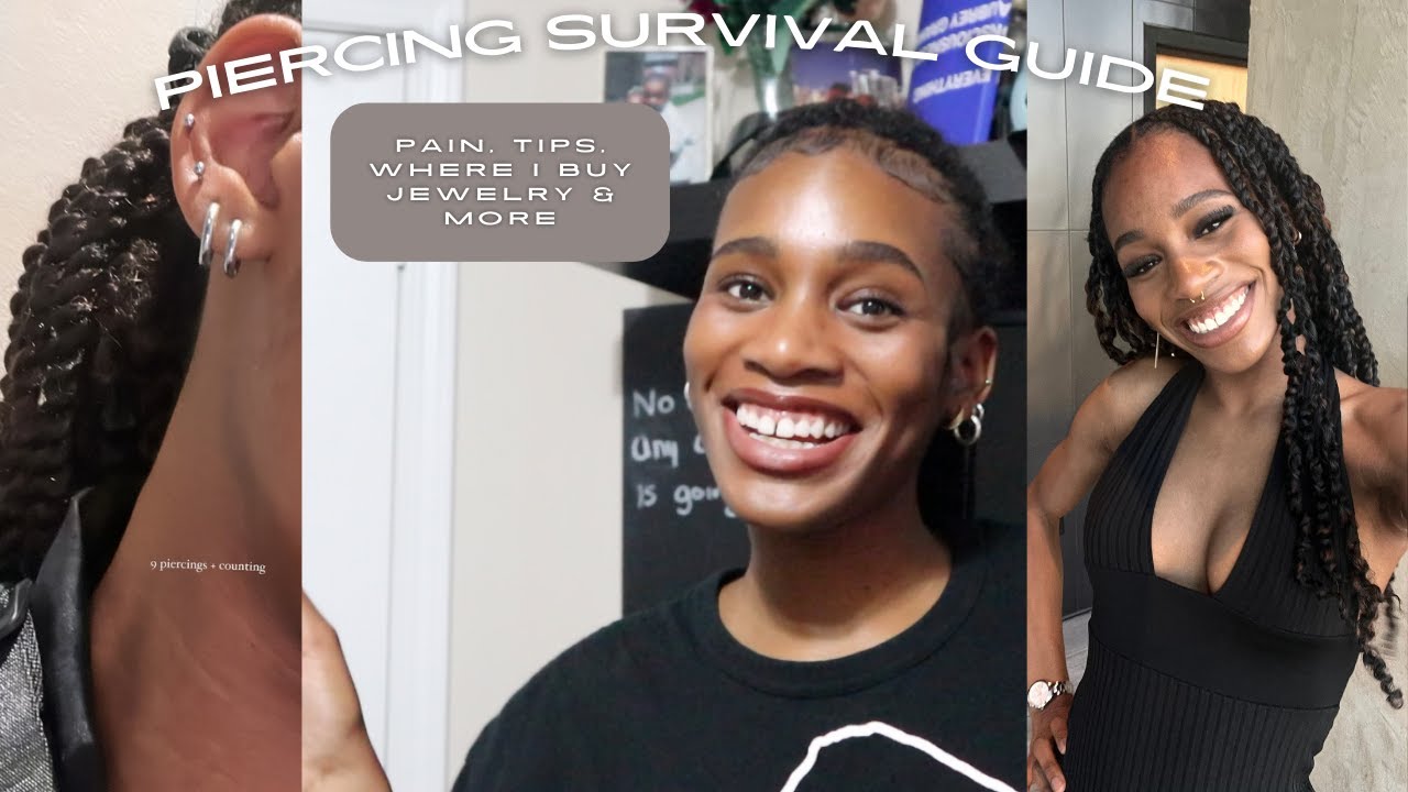piercing survival guide: pain scale, tips, where i buy jewelry + more ...