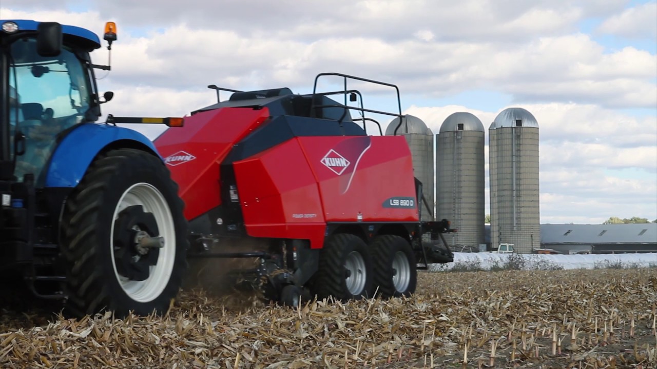 KUHN LSB D Series Large Square Balers - YouTube