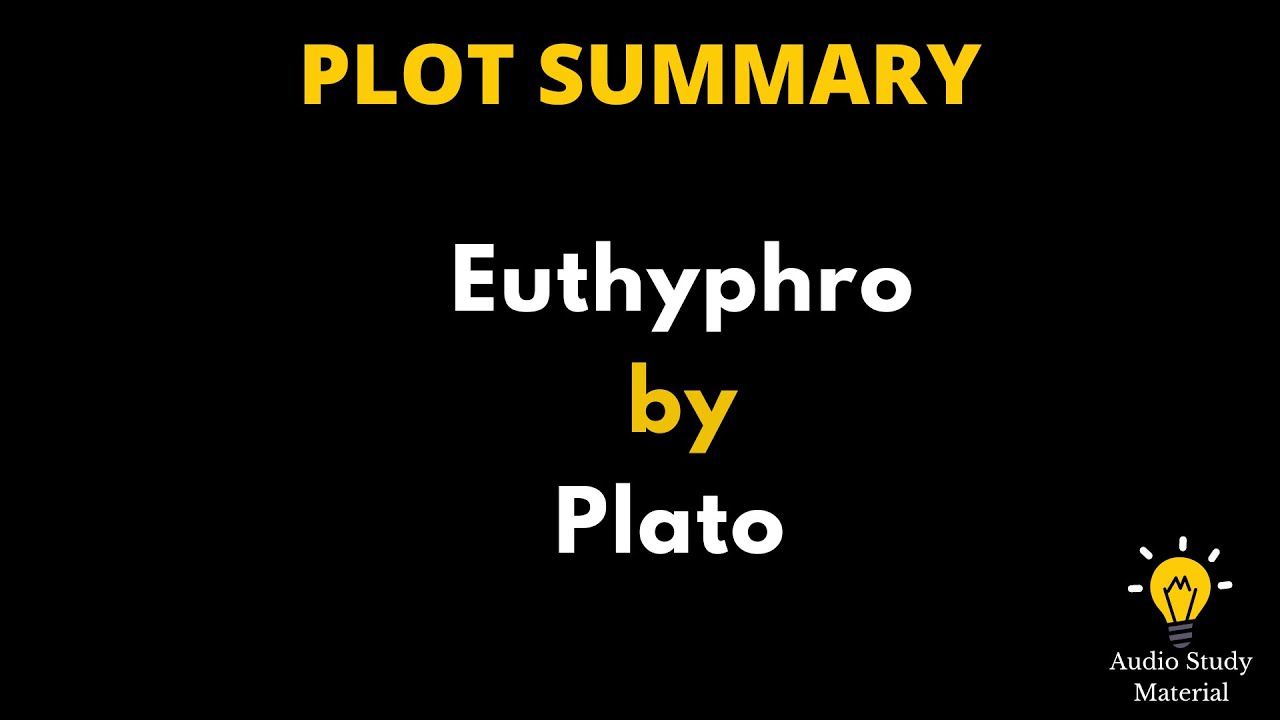 Summary Of Euthyphro By Plato. - Plato's Euthypho: Summary - Philosophy ...