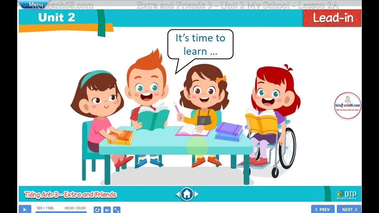 Unit 2 My School Lesson 2A - YouTube