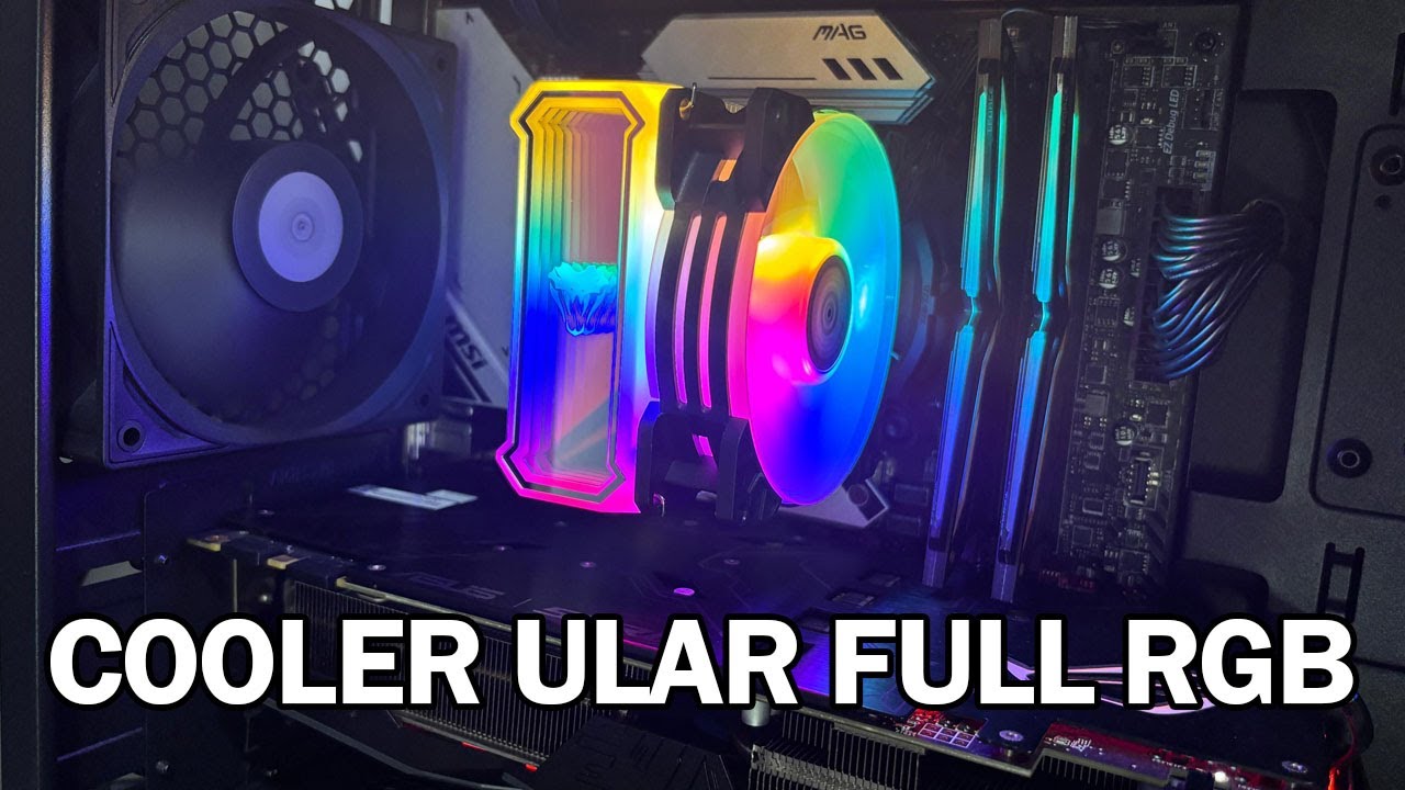Review VenomRX Pantheon - CPU Cooler Murah Full RGB Good Performance ...