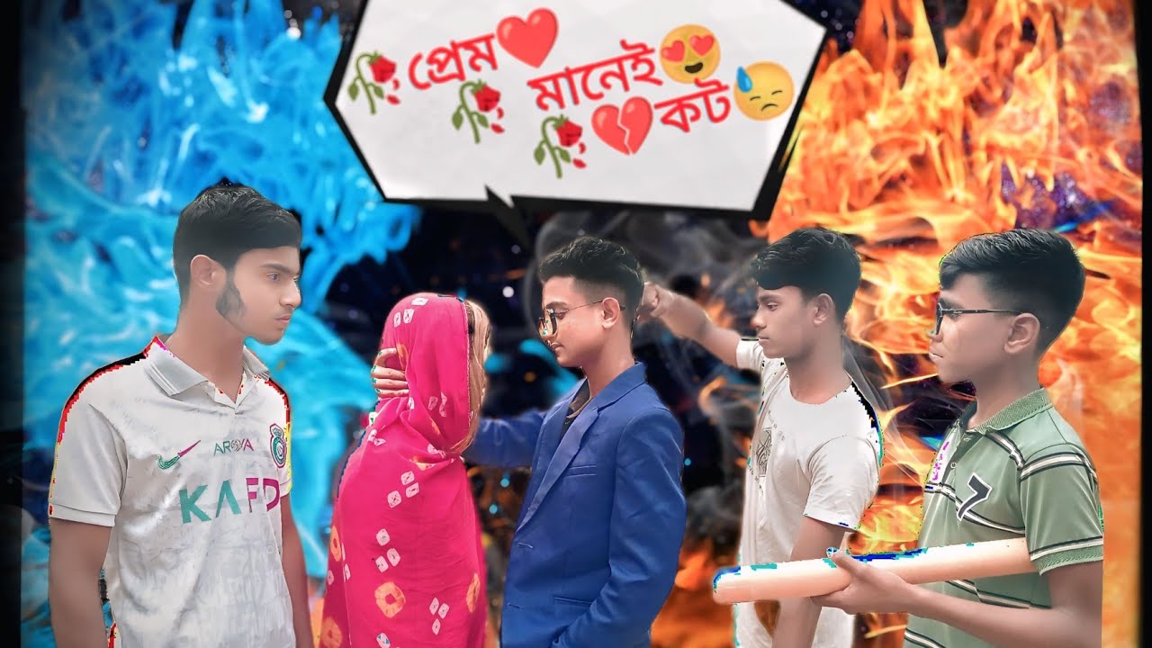 প্রেম মানেই কট😭😥new fanny video...kobir,sumon.sakil..kobir editz ...