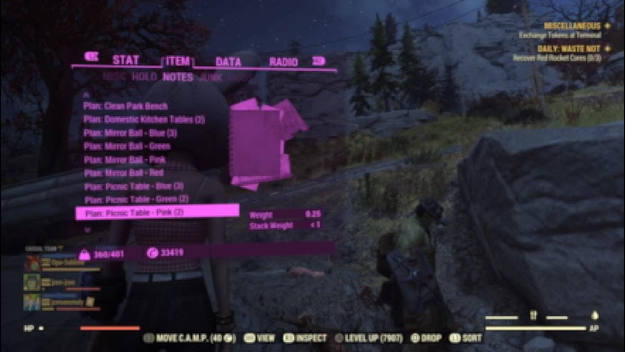 All the new Grahm plans Update July 18, 2023 Fallout 76 - YouTube