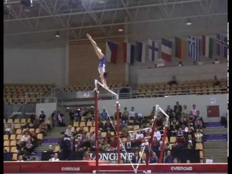 2006 World Gymnastics Championships - Pyon Kwang Sun (PRK) UB QF - YouTube