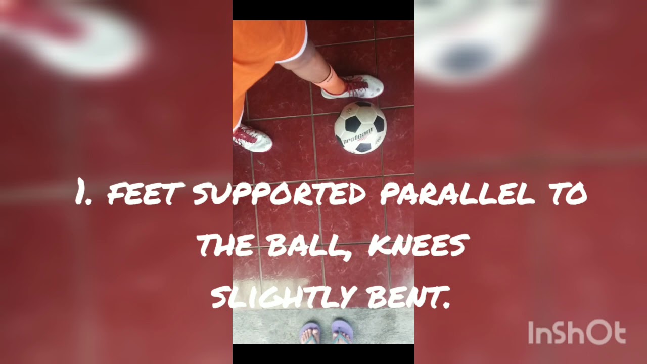 How to do the passing technique with the inner foot.... (SOCCER) - YouTube