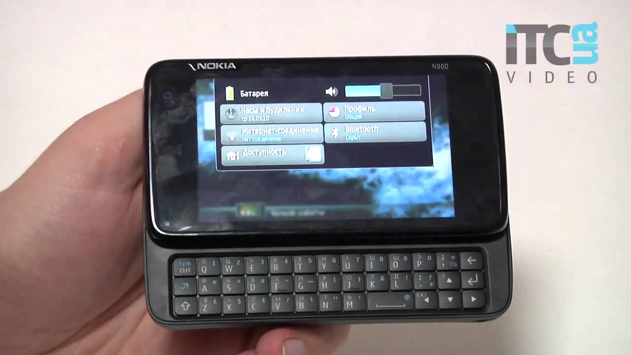 Обзор Nokia N900 - YouTube