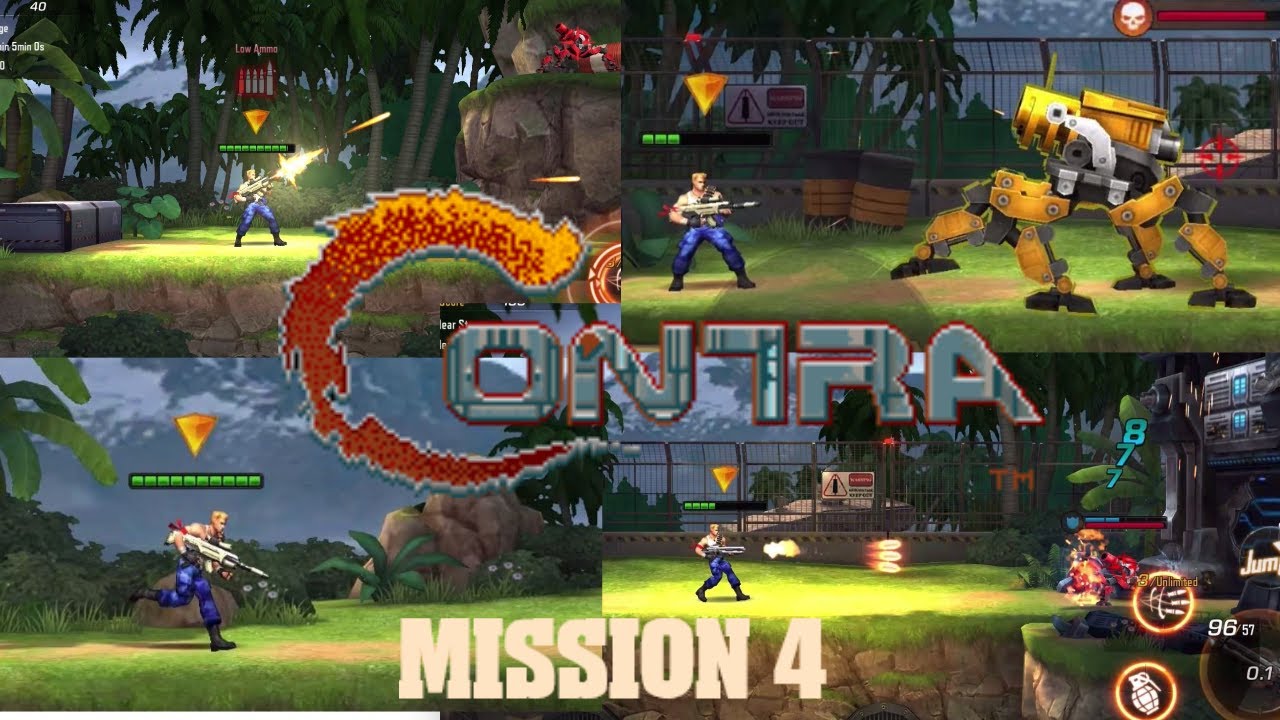 CONTRA RETURN MISSION 04 BY Bill Rizer (Returns) || BEST 3D ACTION GAME ...