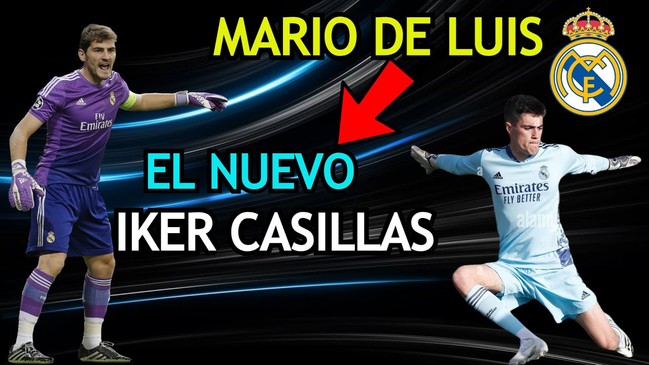 MARIO DE LUIS. PORTERO TITULAR DEL REAL MADRID CASTILLA. ¿PERFIL IKER ...