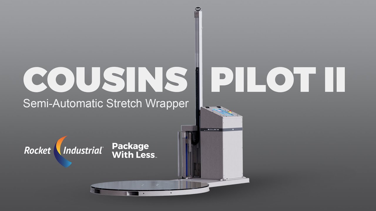 Cousins Pilot II Stretch Wrapper | See It In Action! - YouTube