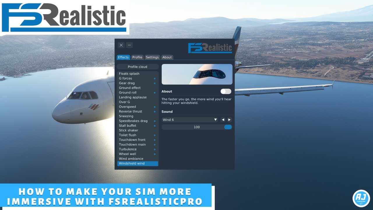 [MSFS] Make your simulator more immersive using FSrealisticPRO v2 - YouTube