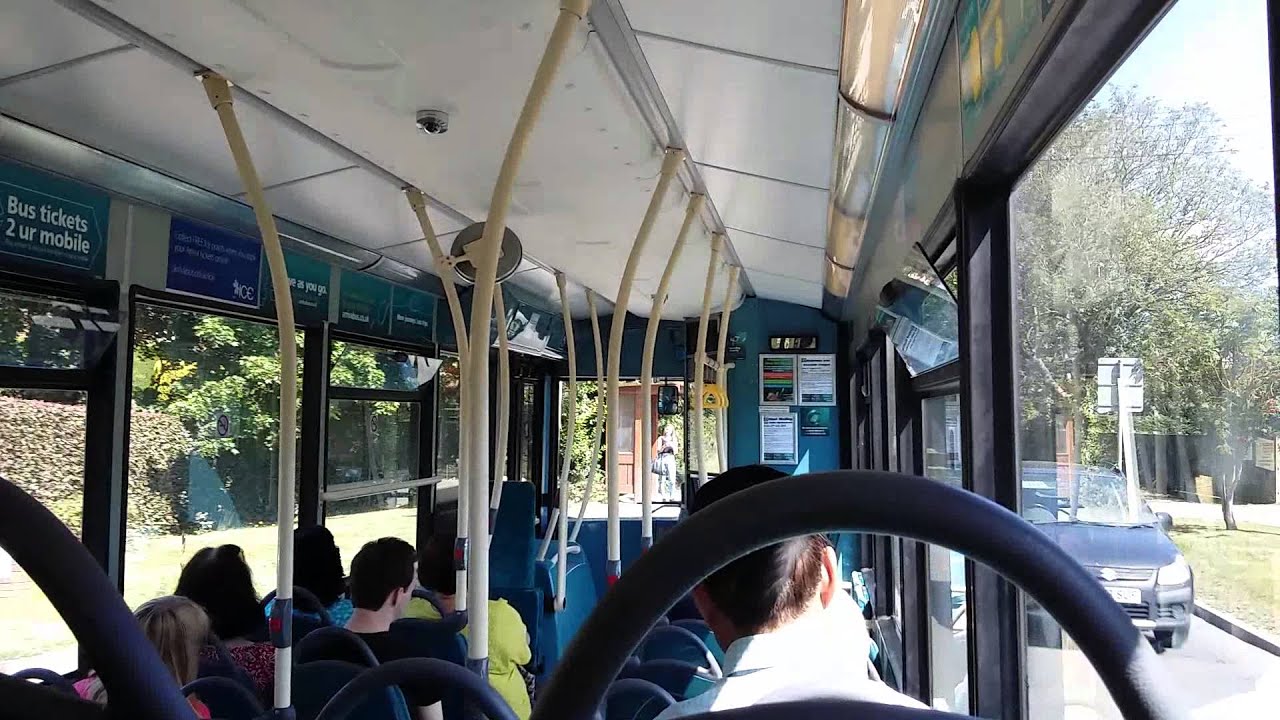 Uphill climb! GN59FVG 4065 Arriva Maidstone E200 - YouTube