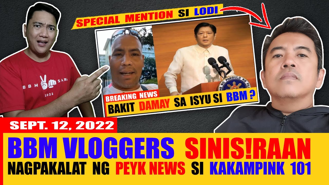 BBM VLOGGER DINAMPOT! KAKAMPINK 101 MAY PASARING! PBBM AT PALERISTA TV ...