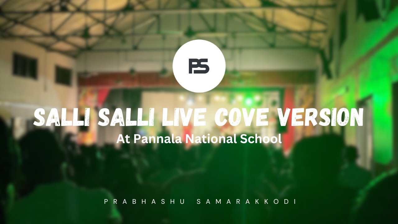 Salli Salli Live Cover Version (Wasath Udanaya Live In Concert) # ...
