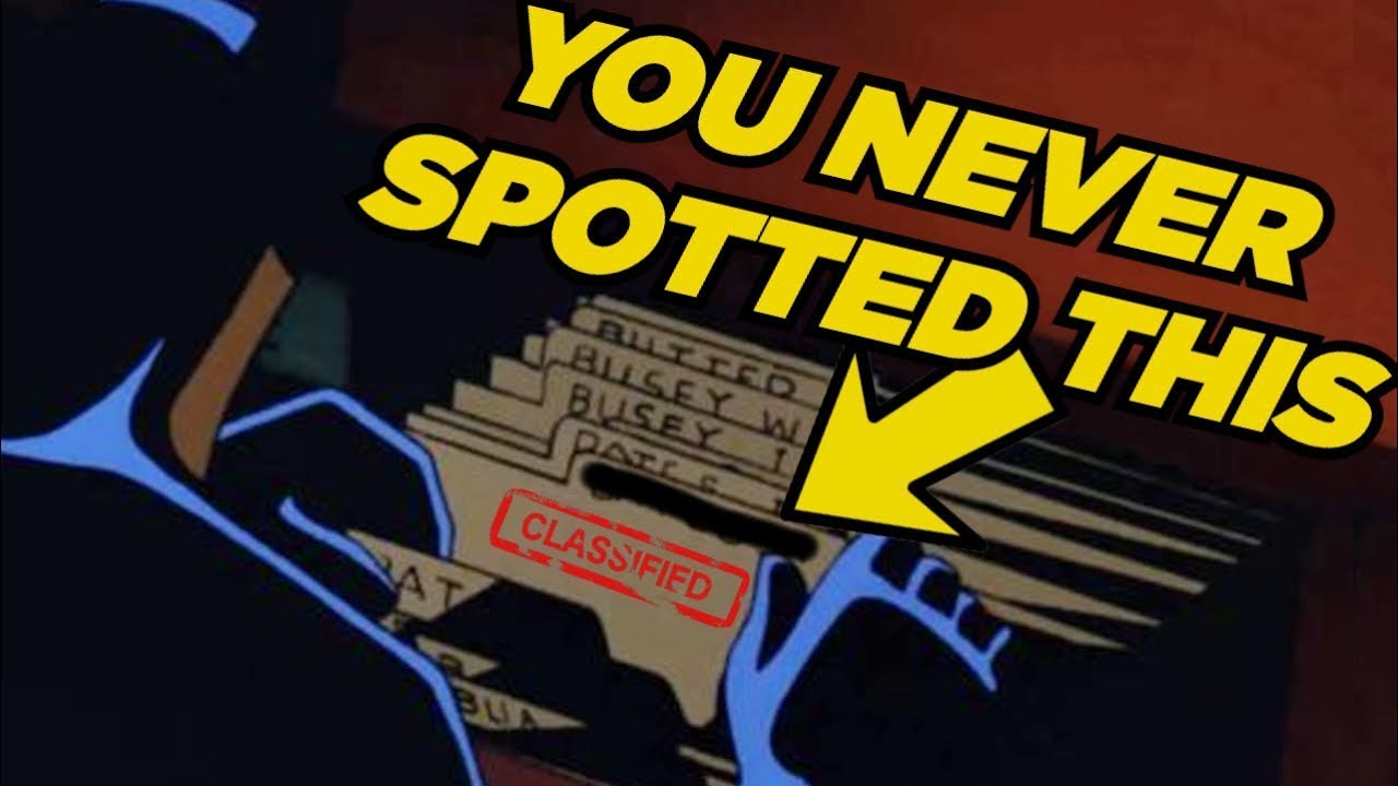 10 Batman The Animated Series Hidden Easter Eggs - YouTube