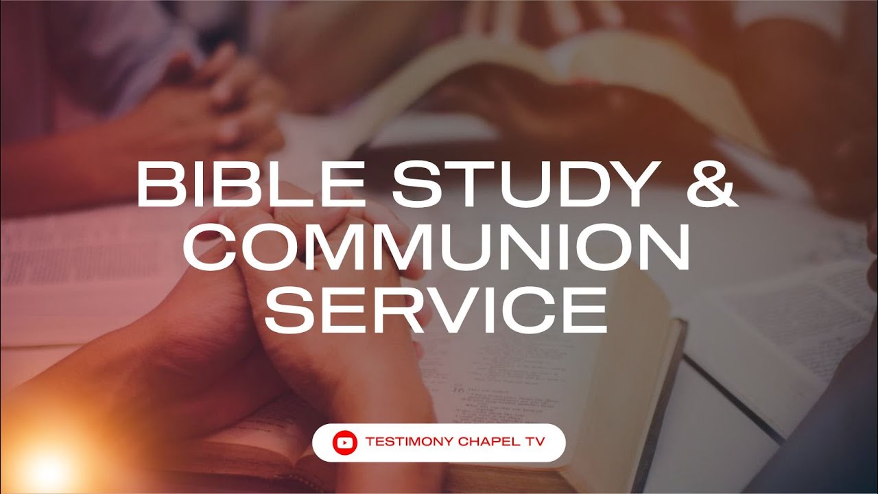 Bible Study & Communion Service | Supernatural Help | Pastor Bukola ...