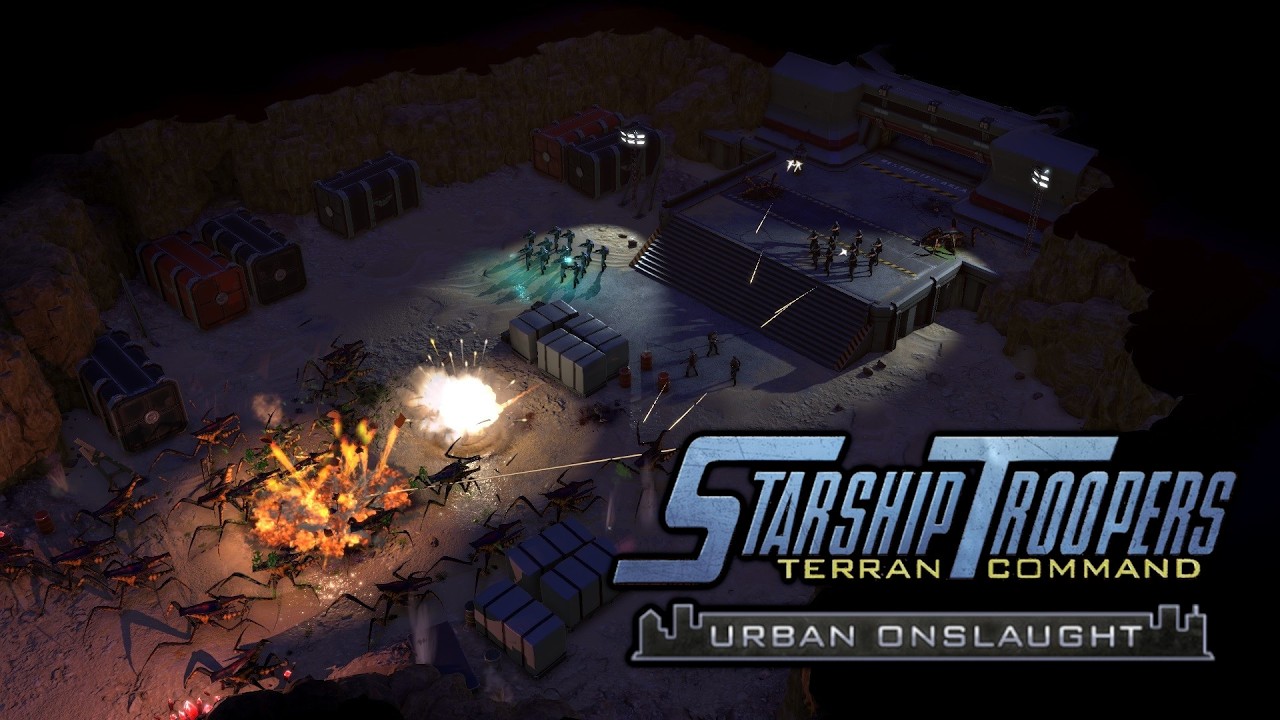 URBAN ONSLAUGHT Campaign 6/9 | Starship Troopers Terran Command - YouTube