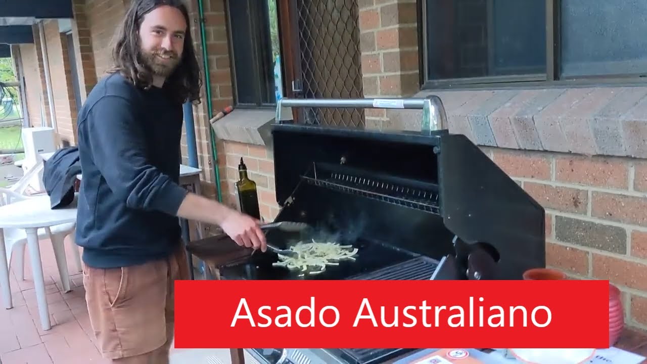 un asado australiano tranquillo y ocasiones de asado en australia - YouTube