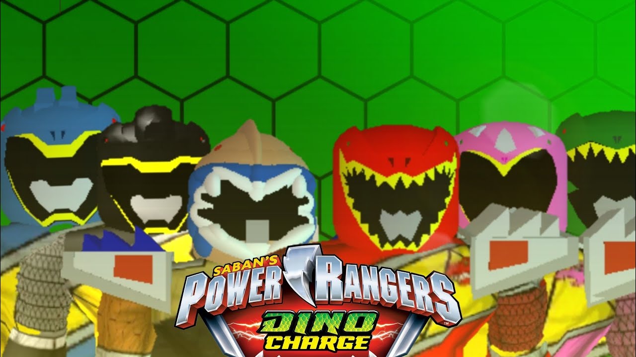 power rangers dino charge opening in Roblox - YouTube