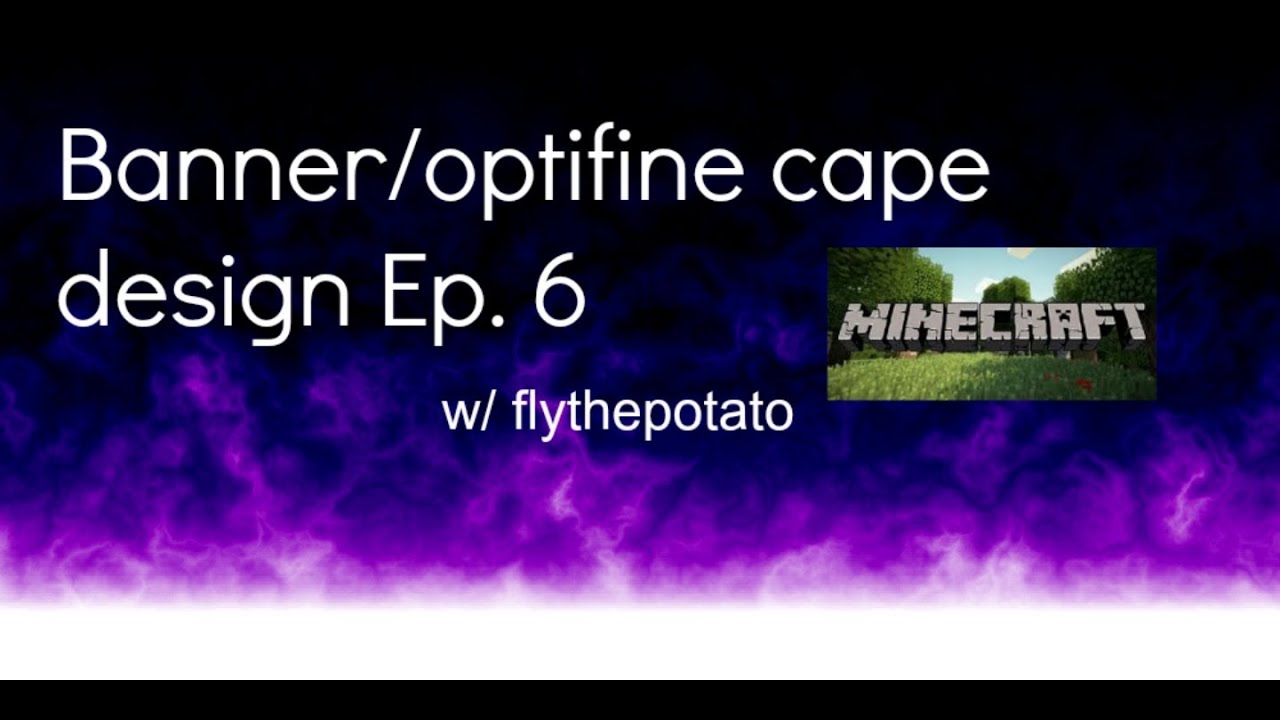 Awesome banner/optifine cape designs Ep. 6 "bat" - YouTube