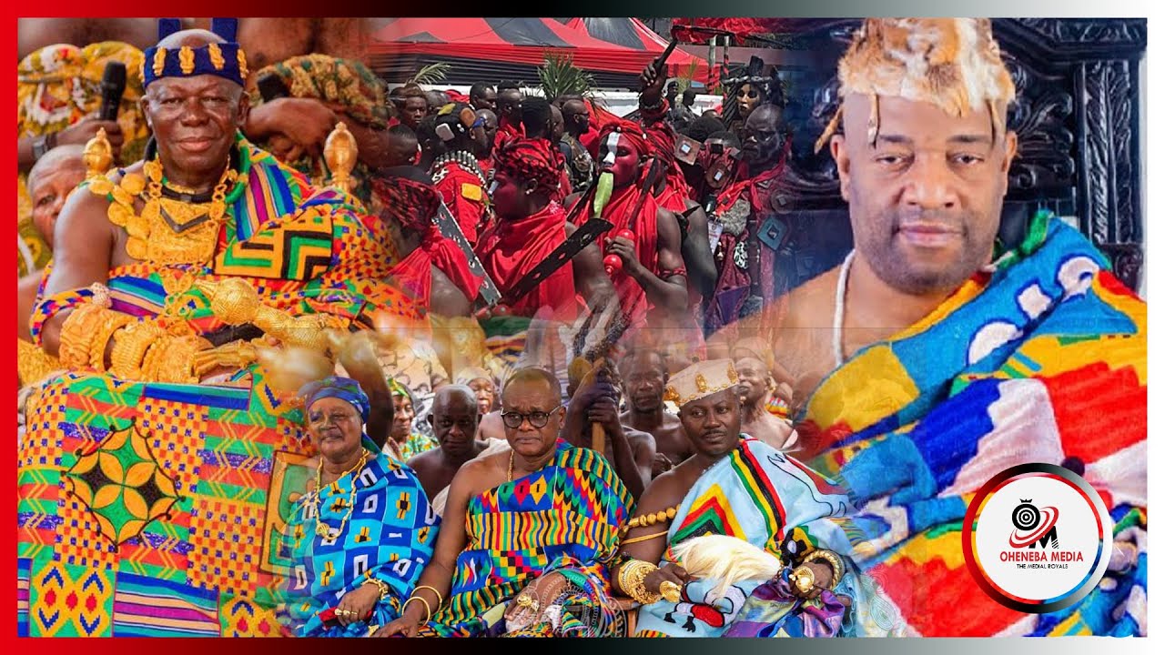 LIVE:Ga Mantse Holds Royal Durbar In Honour Of Asantehene Otumfour Osei ...