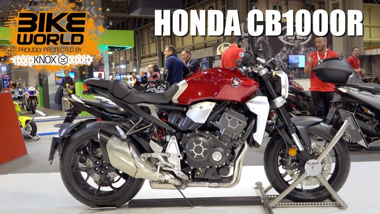 Honda CB1000R First Look At Motorcycle Live - YouTube