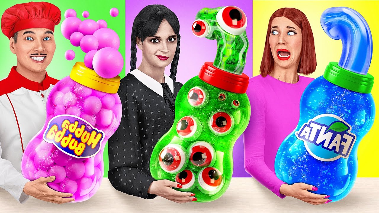 Wednesday बनाम दादी कुकिंग चैलेंज Multi DO Challenge - YouTube