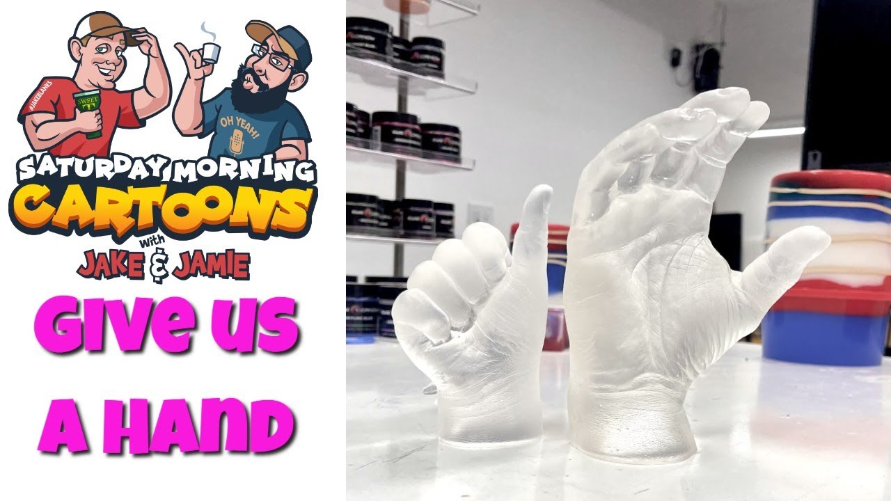 Saturday Morning Cartoons - Resin Casting into Hand Molds - Life ...