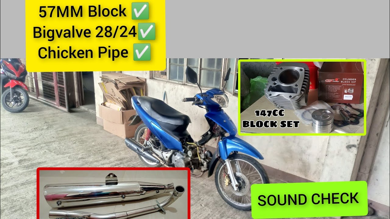 Sound Check 57mm Block + Chicken Pipe - YouTube