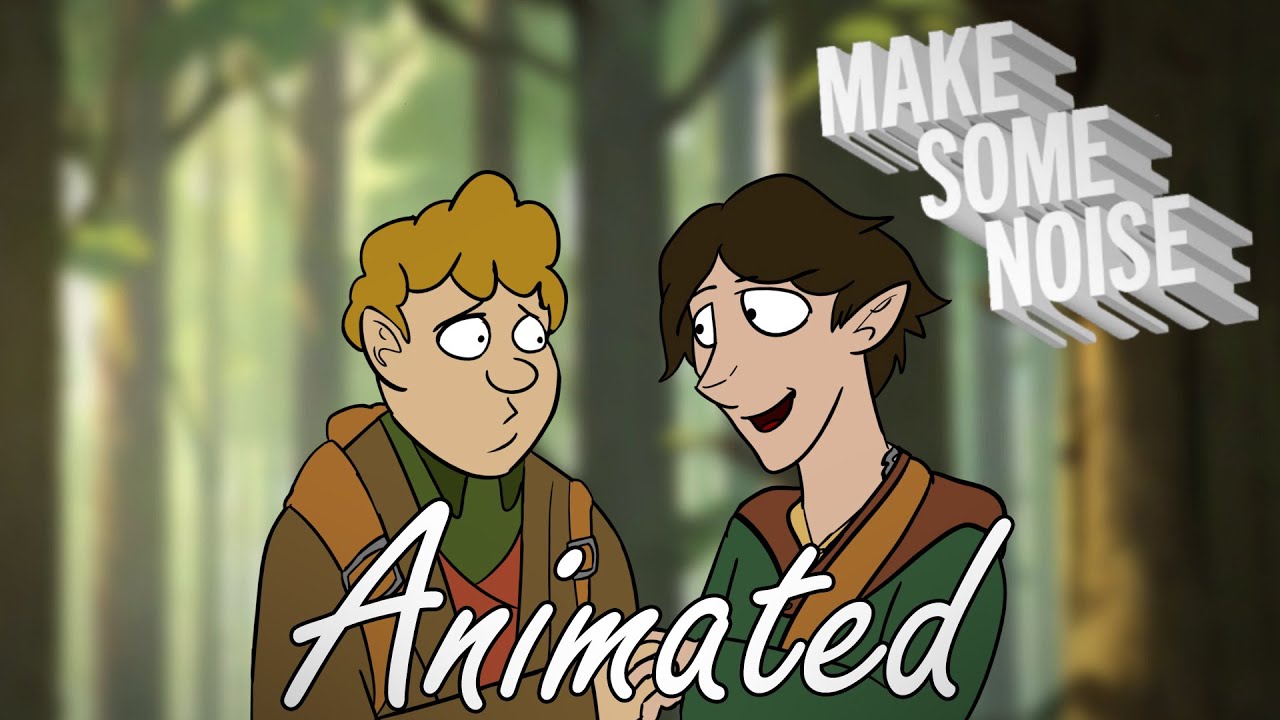 Make Some Noise Animated: Frodo and Samwise Broach the Sexual Tension ...