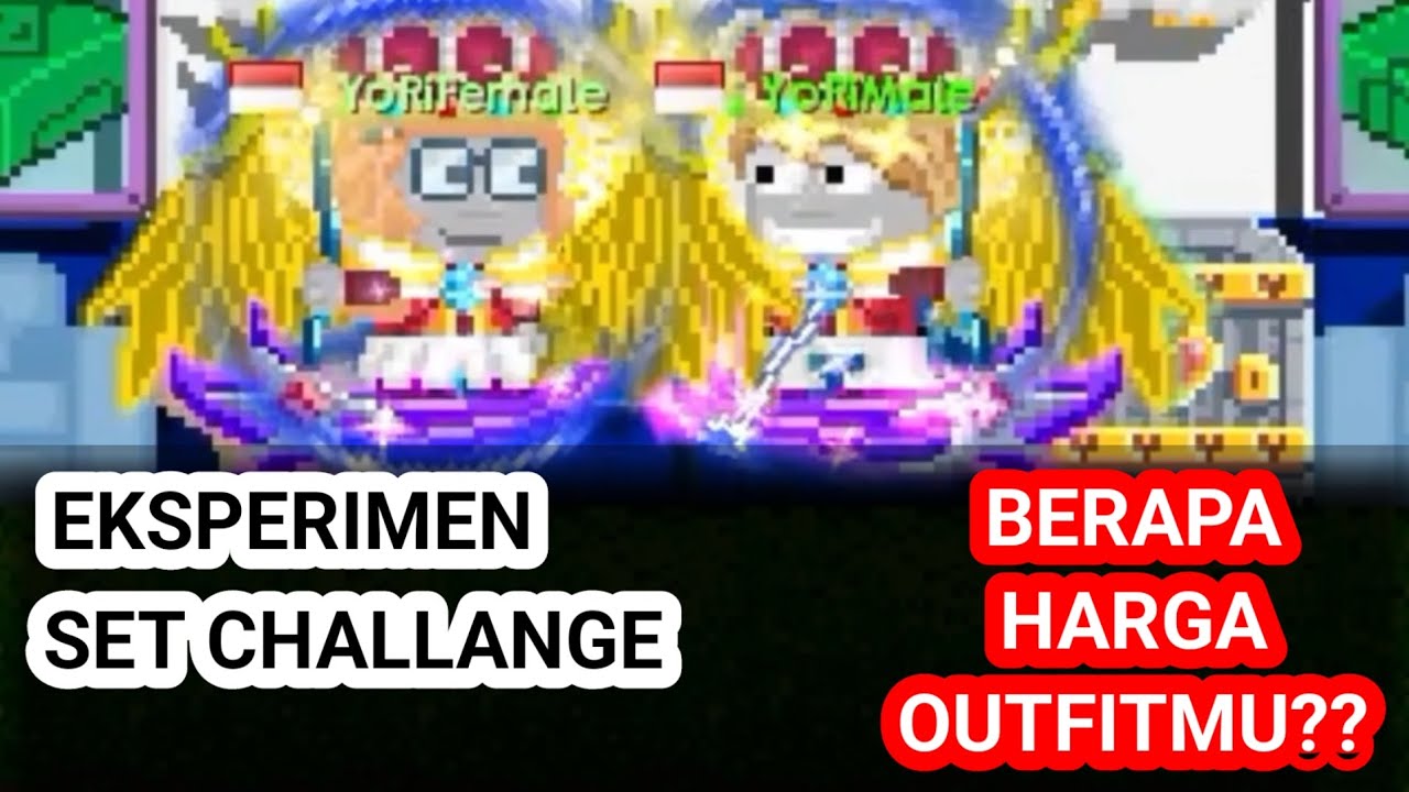 SET CHALLANGE GROWTOPIA 2024 EKSPERIMEN | GOT RICH PLAYER | GROWTOPIA ...